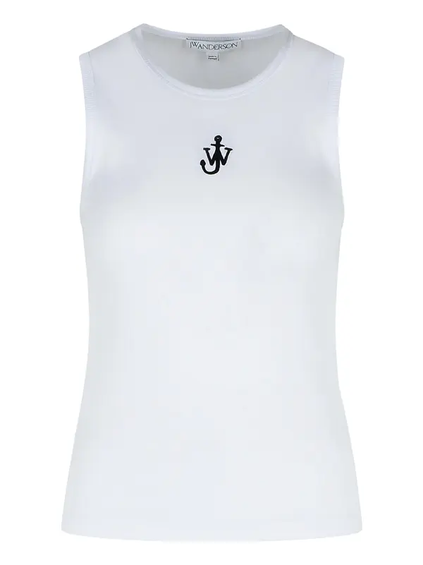 JW Anderson Anchor Tank Top - White