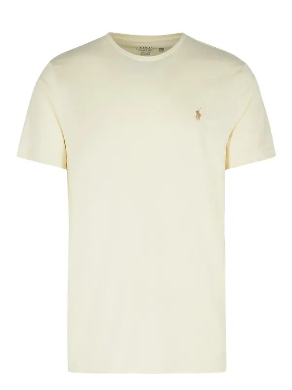 Polo Ralph Lauren Cotton T Shirt - Cream