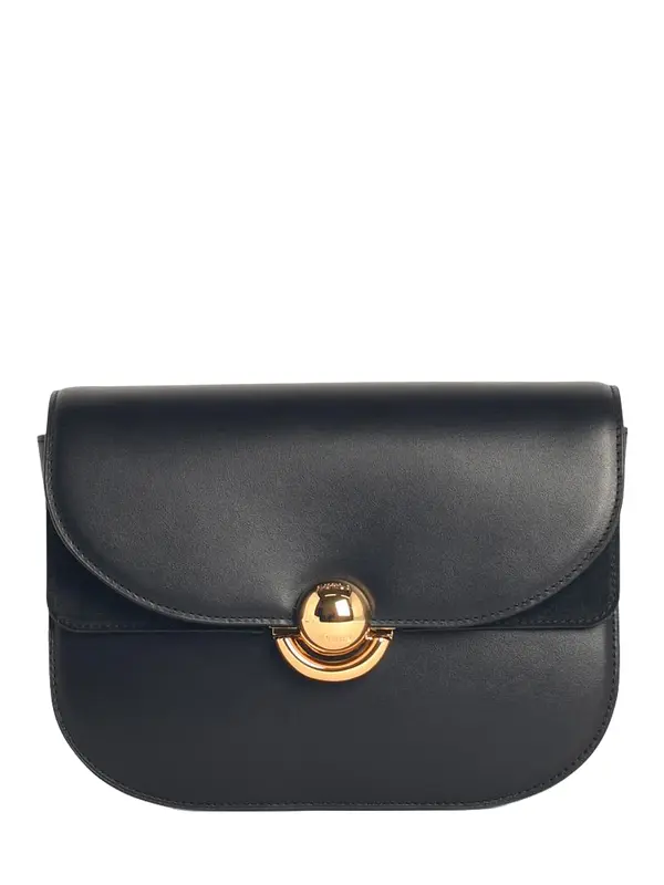Furla Sfera Leather Crossbody Bag - Black