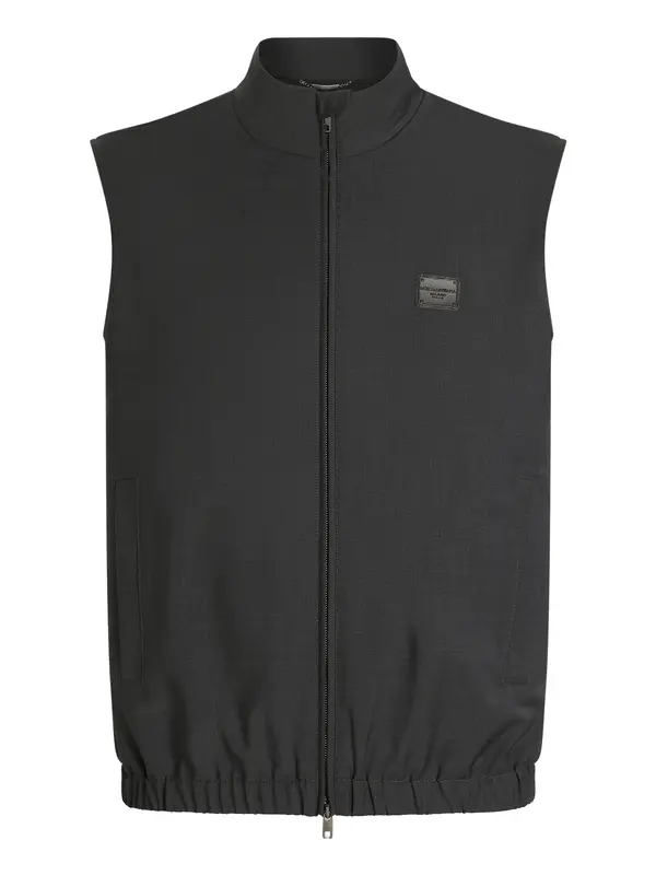 Dolce & Gabbana Woolen Vest - Grey
