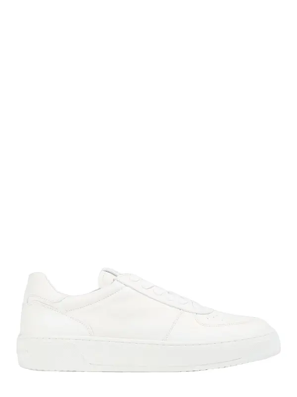 STUART WEITZMAN Courtside Embossed Sneakers - White