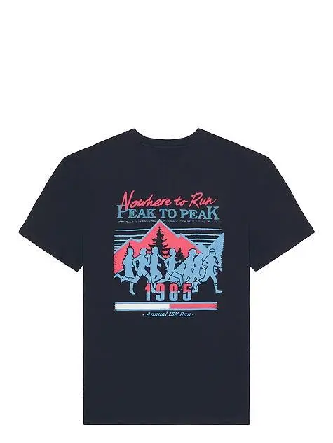 Tommy Hilfiger Outdoors Novelty Tee In Blue - Dark Night Navy