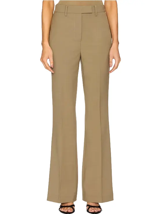 Courtney Zheng Celina Stretch Tailored Pants - Taupe