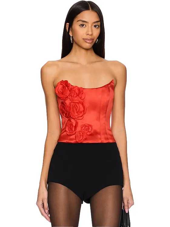 LOVERS AND FRIENDS Selena Bustier - Red