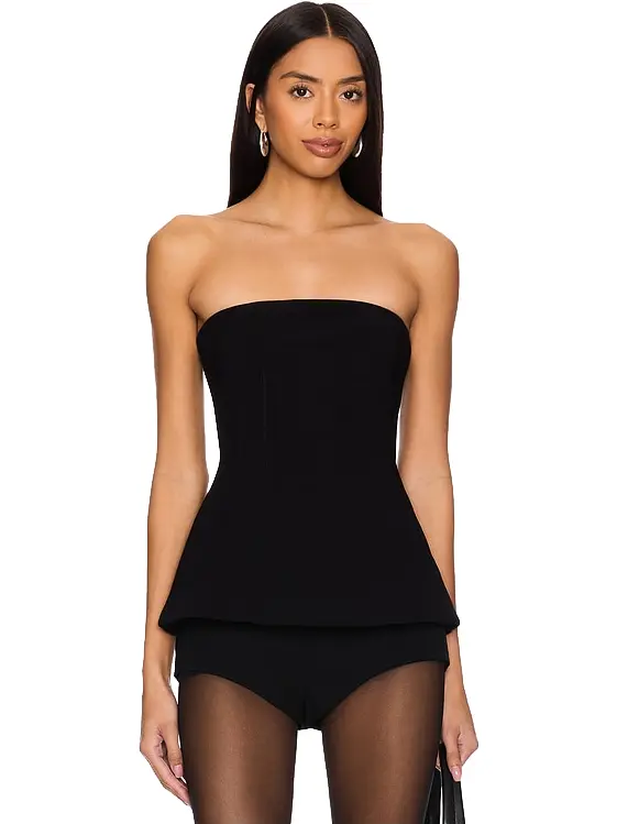 NOOKIE Caroline Strapless Top - Black