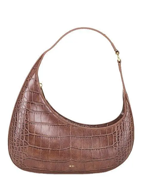 Jw Pei Harlee Shoulder Bag - Brown Croc