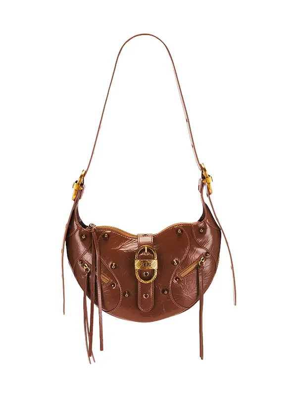 Jw Pei Tessa Crushed Shoulder Bag - Brown