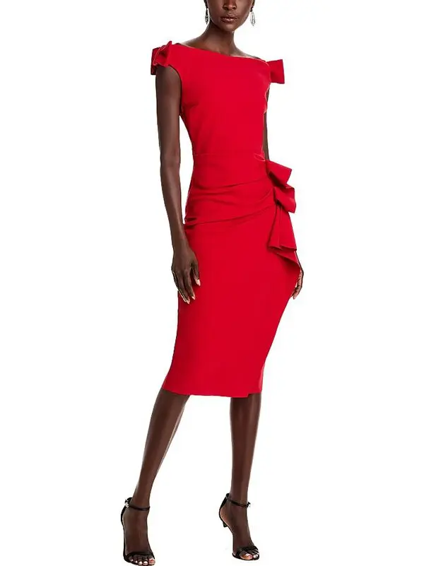 Chiara Boni La Petite Robe Eprom Dress - Scarlet