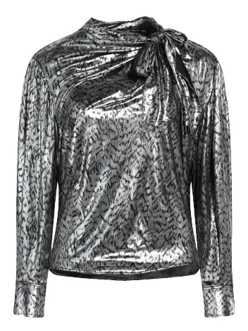 Isabel Marant Bow Blouse - Silver