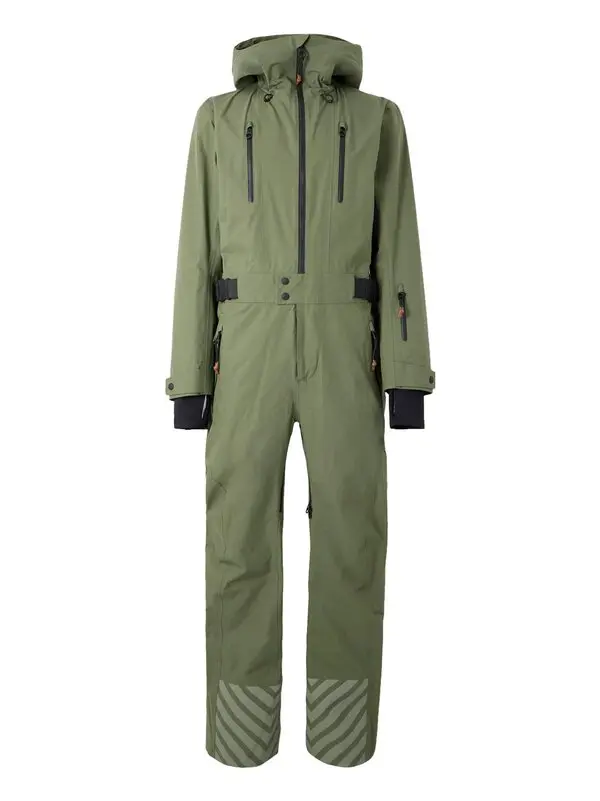 Loro Piana Cotton-blend Ripstop Ski Jumpsuit - Green
