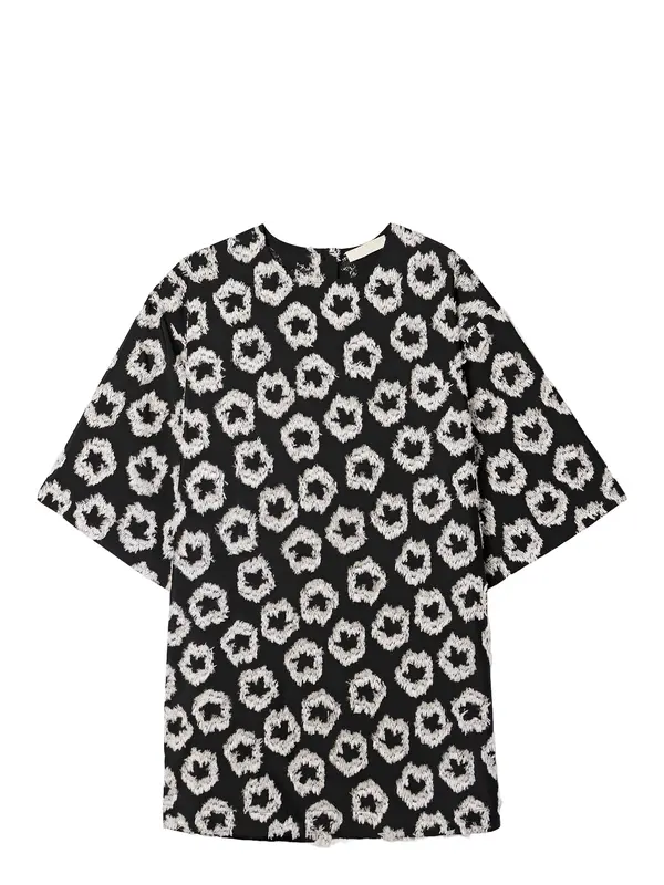 Ulla Johnson Remy Recycled Fil Coupé Faille Tunic - Black