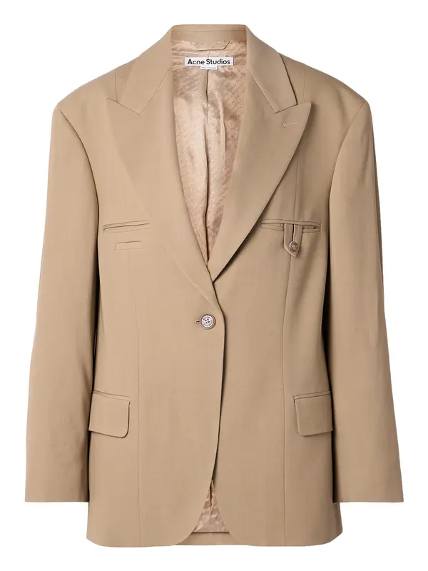 Acne Studios Twill Blazer - Brown