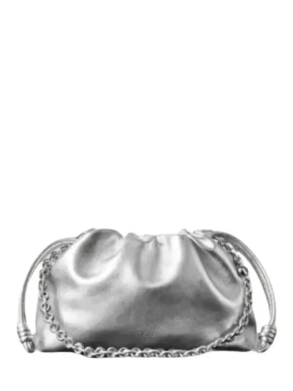 Loewe Flamenco Clutch - Silver