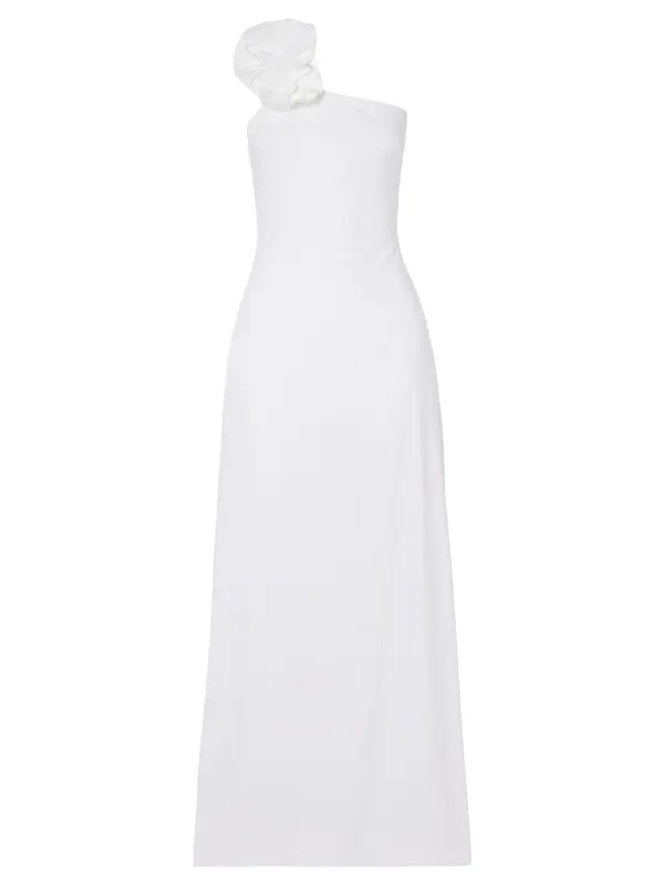 MAYGEL CORONEL Adda One-shoulder Maxi Dress - Off-white