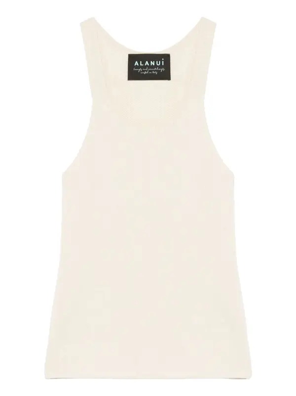 Alanui Finest Tank Top - Neutrals