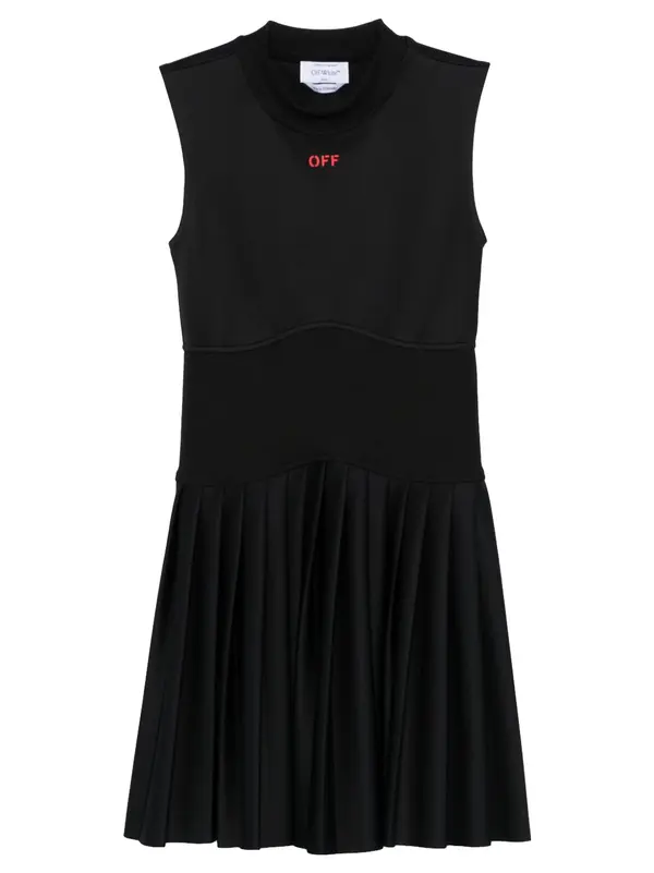 Off-White Mini Golf Dress - Black