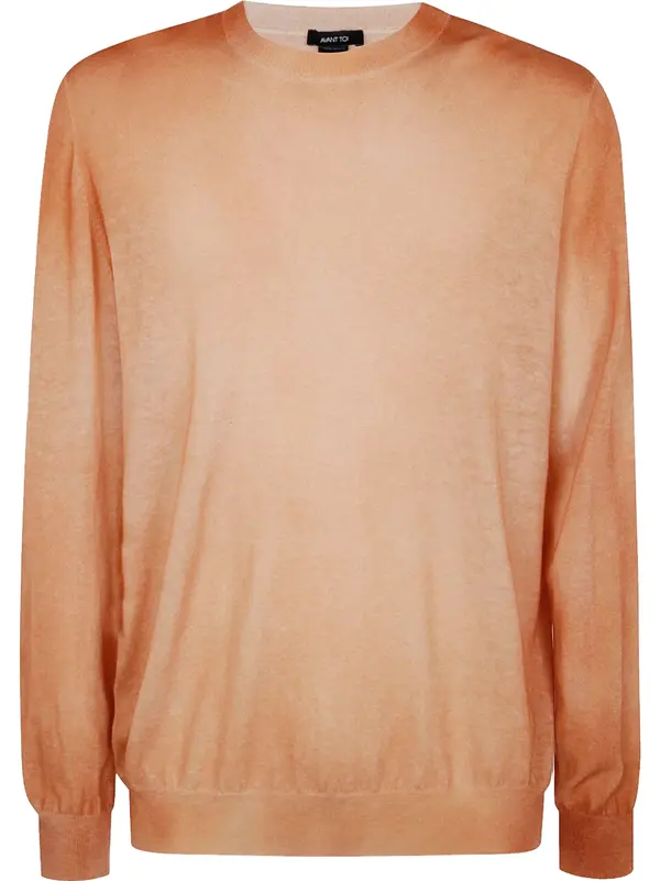 Avant Toi Crew-neck Sweater - Brown