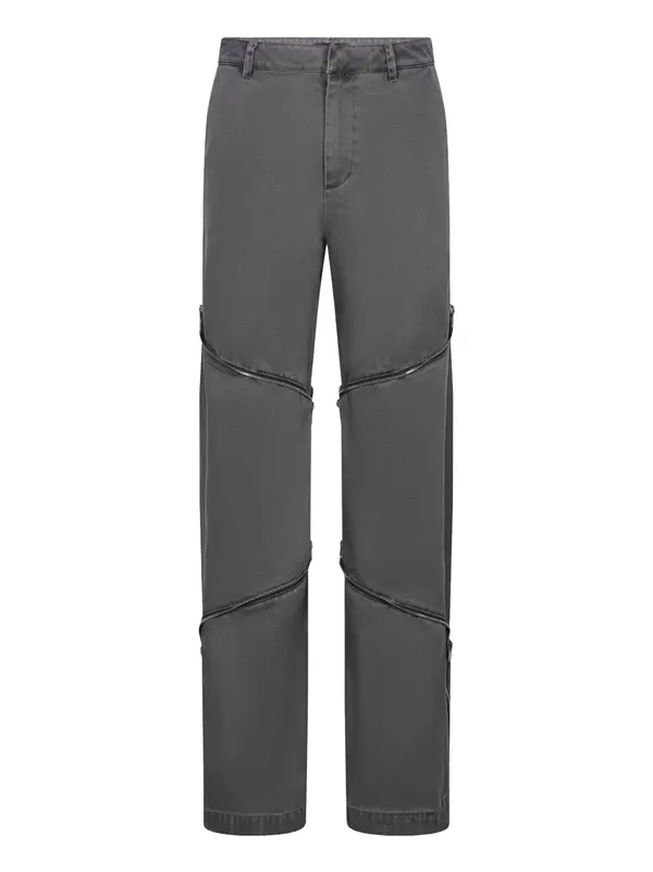 HELIOT EMIL Phyllotaxis Trousers - Grey