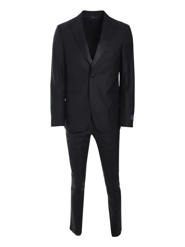 TOMBOLINI Classic Two-piece Suit - Black