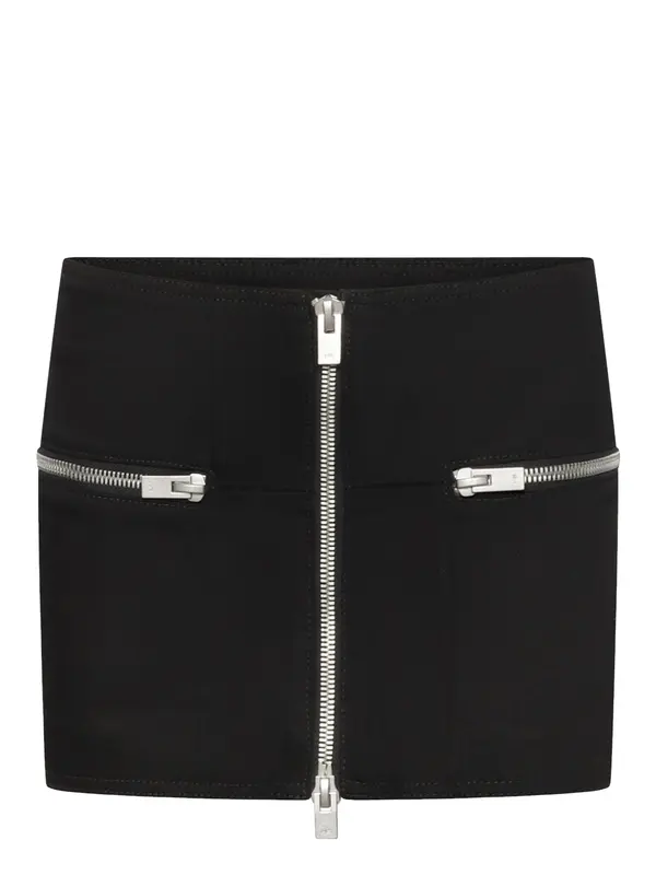 HELIOT EMIL Tritor Mini Skirt - Black