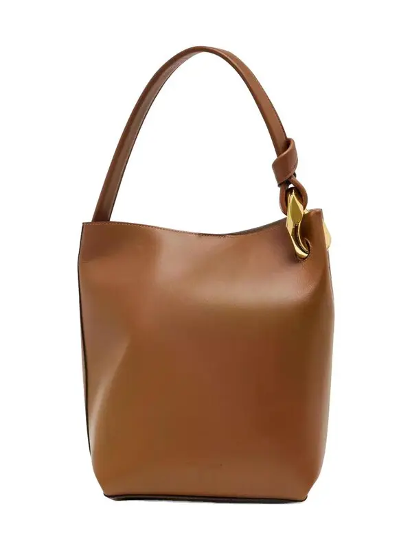 JW Anderson Corner Bucket Bag - Brown