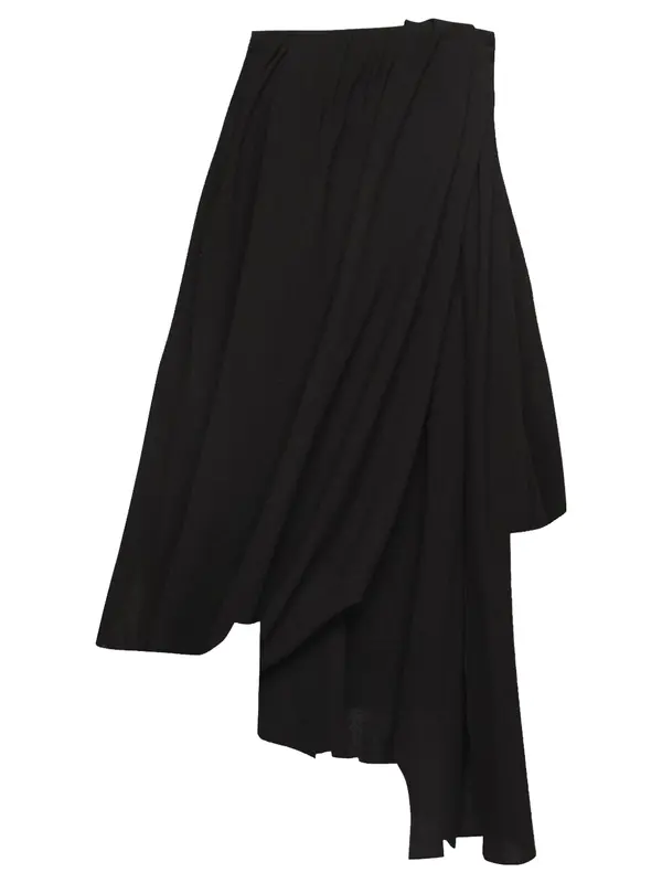 JW Anderson Draped Mini Dress - Black