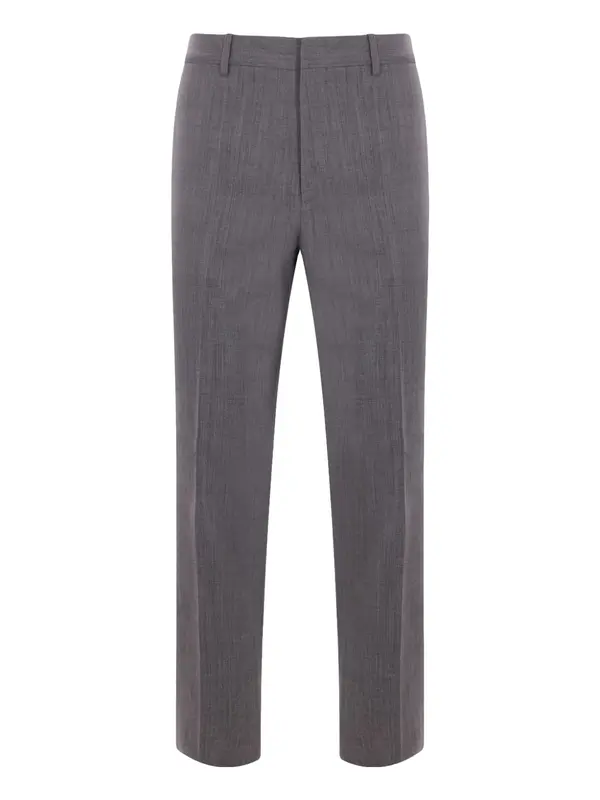 JIL SANDER Slim-fit Wool Trousers - Grey