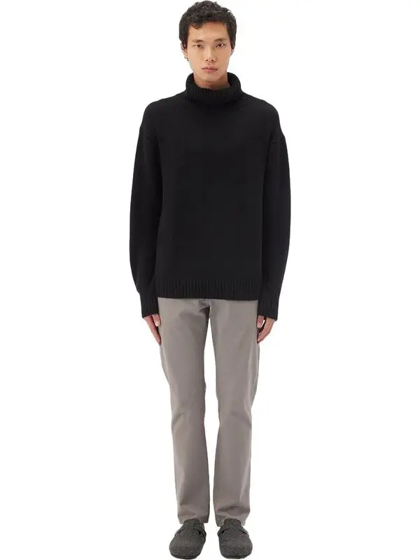 GOBI MONGOLIAN CASHMERE Cashmere Turtleneck - Black