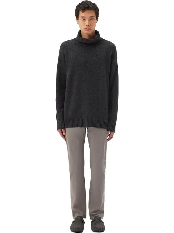 GOBI MONGOLIAN CASHMERE Cashmere Turtleneck - Charcoal