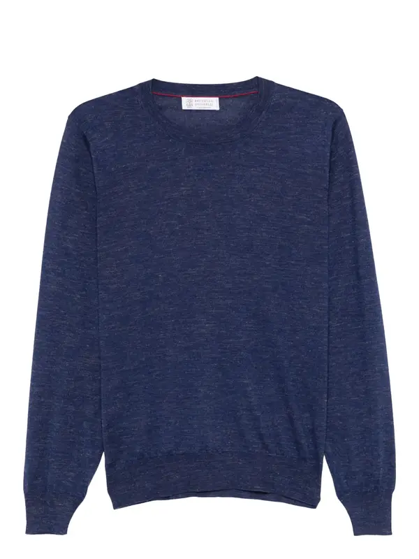 Brunello Cucinelli Fine-knit Sweater - Blue