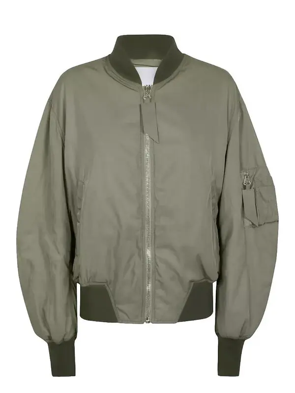 Attico Anja Bomber Jacket - Green