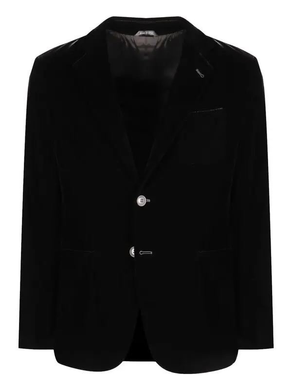 Giorgio Armani Single-breasted Blazer - Black
