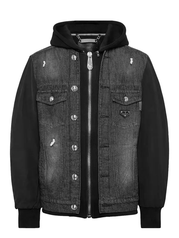 Philipp Plein Denim Jacket - Black