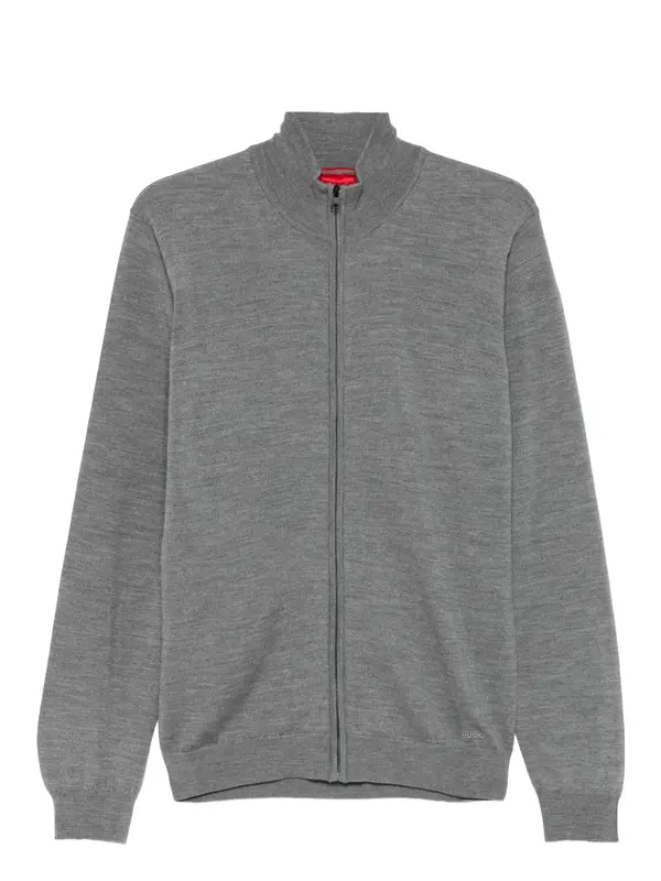 Hugo Wool Cardigan - Grey