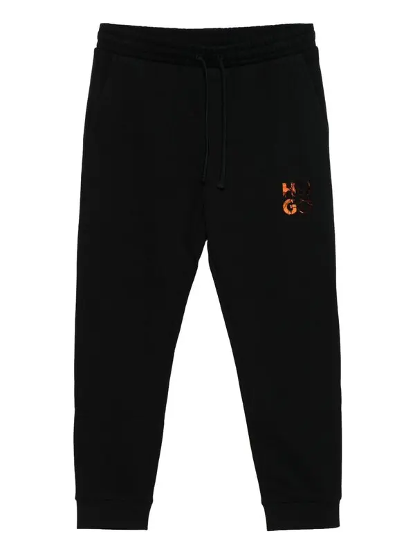 Hugo Logo-print Track Pants - Black