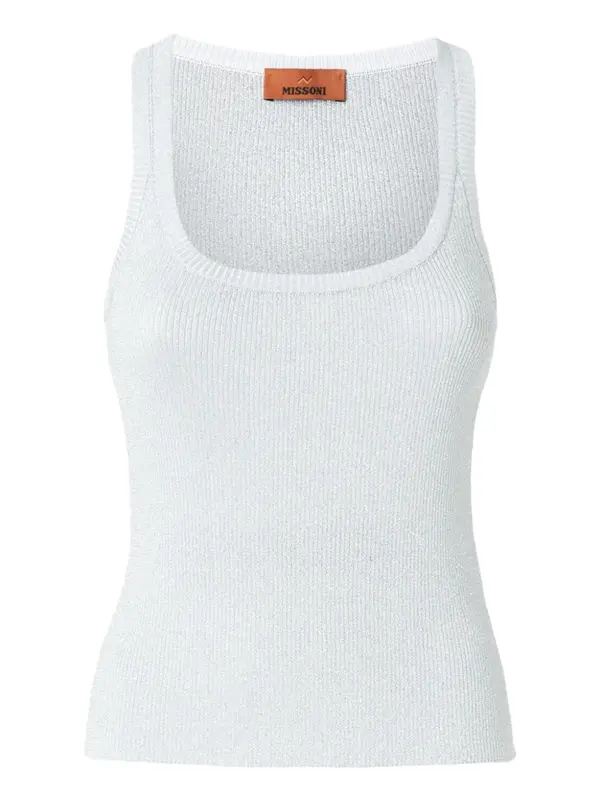 Missoni Lurex Tank Top - Grey