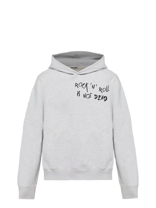 Zadig&Voltaire Slogan-embroidered Sweatshirt - Grey