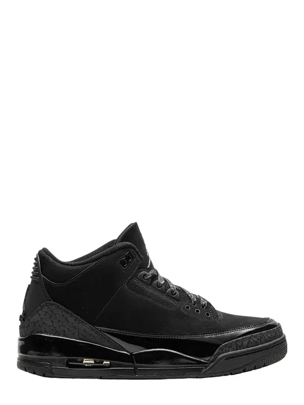 JORDAN Air 3 Cat Sneakers - Black