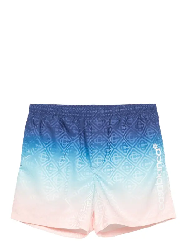 Casablanca Football Shorts - Blue