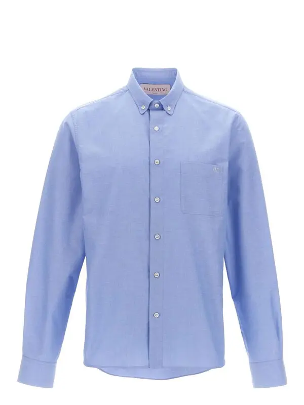 Valentino Garavani Cotton Shirt - Blue