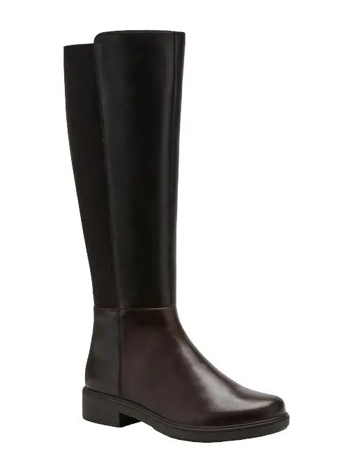 ABEO Compass Stretch Tall Boots - Dark Brown - Regular