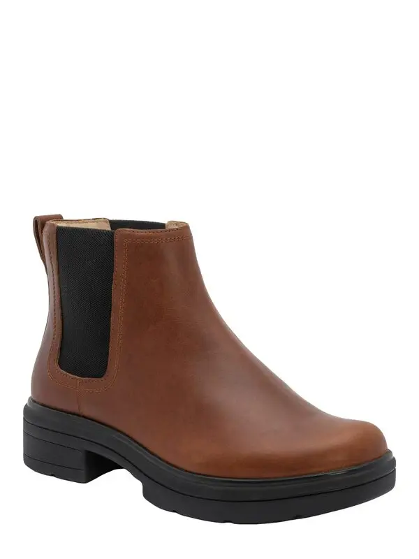 ABEO Vista Chelsea Boot Metatarsal - Dark Tan - Regular