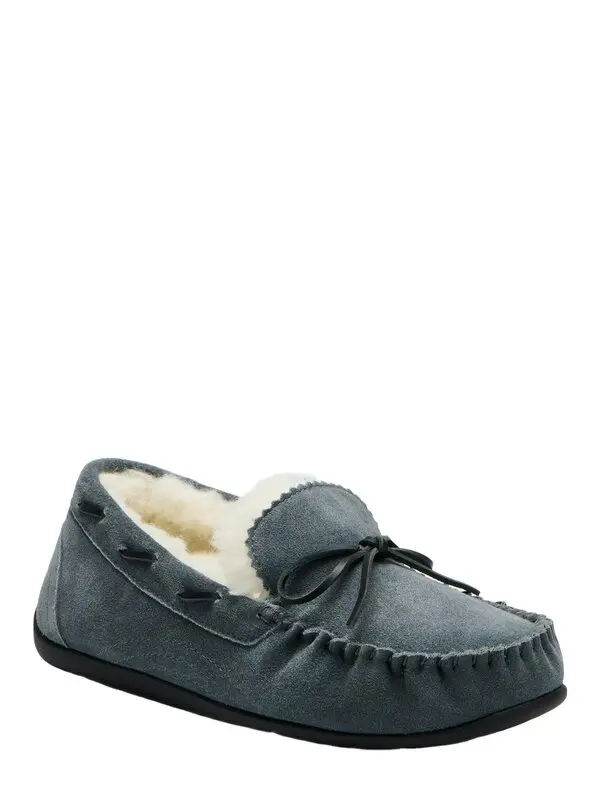 ABEO Amble Bow Slipper - Grey - Regular