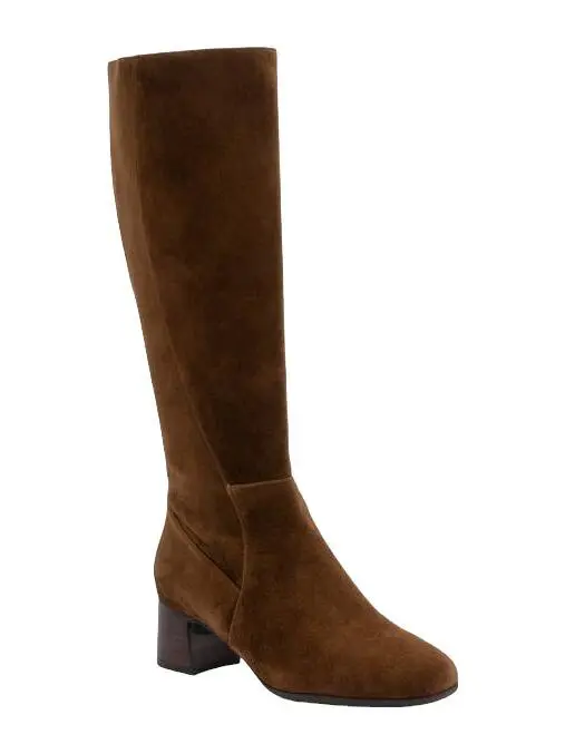 ABEO Avenue Tall Boot - Caramel Suede - Regular