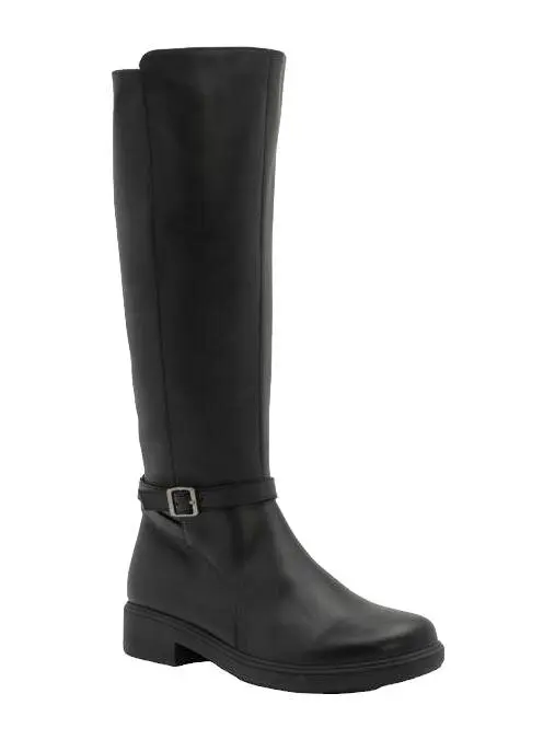 ABEO Compass Tall Zip-up Boots With Buckled Strap - Black - Metatarsal