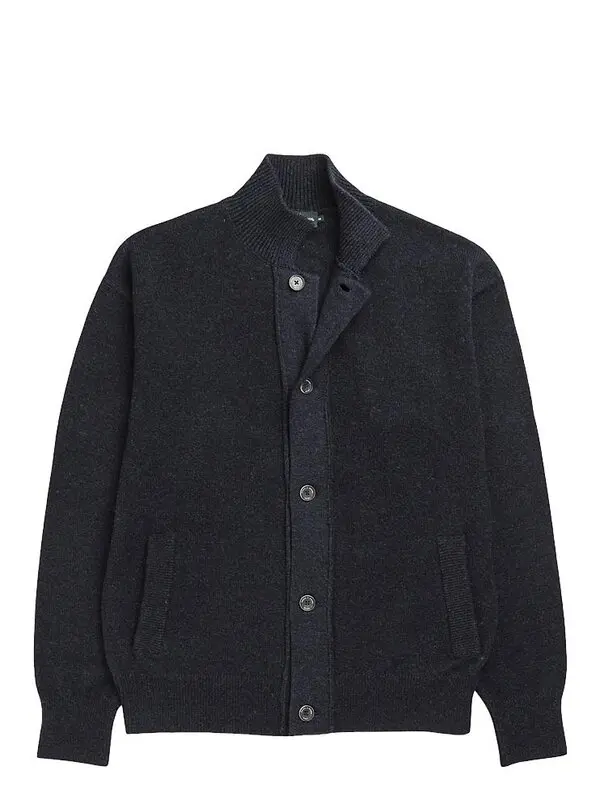 Rodd & Gunn Ridgeview Knit Button Front Jacket - Midnight