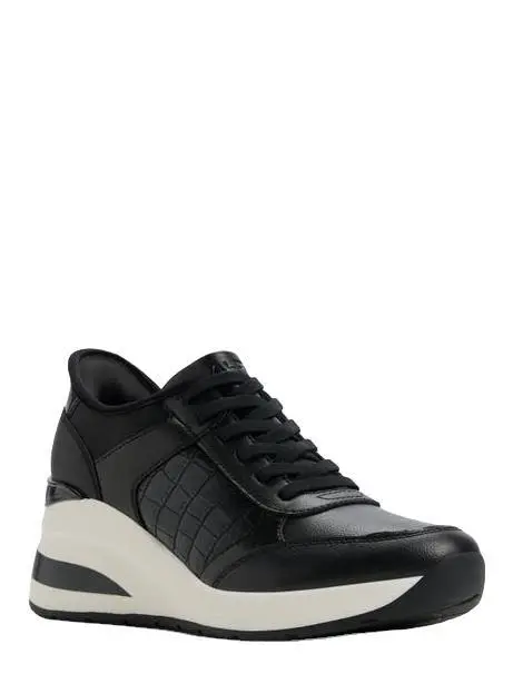 Aldo Iconistep Wedge Sneakers - Black