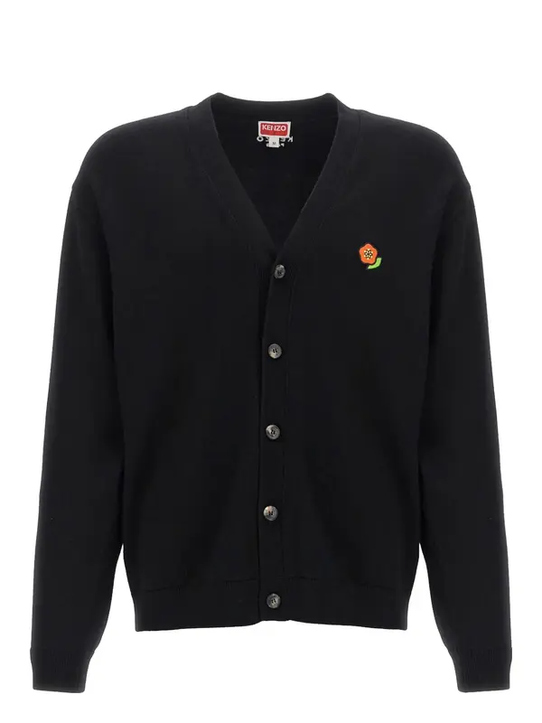 Kenzo Pop Cardigan - Black