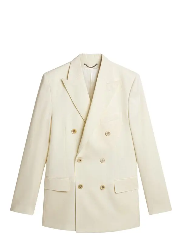 GOLDEN GOOSE Wool-gabardine Blazer - Neutrals