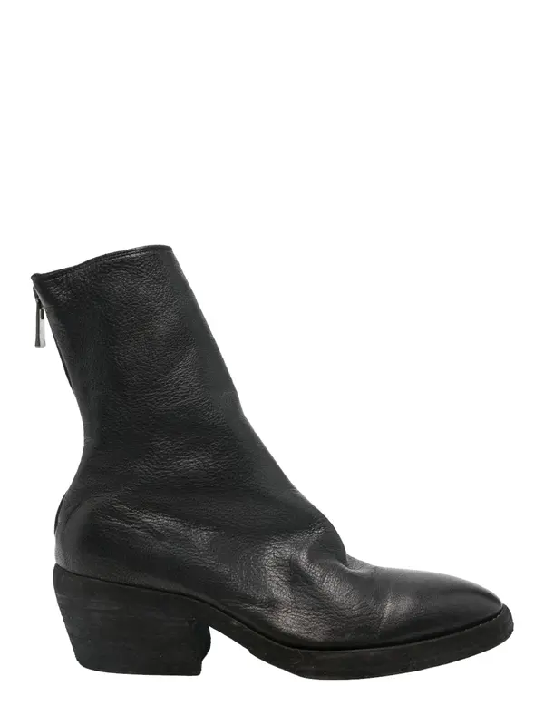 Guidi 55mm Leather Boots - Black